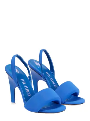 Attico Slingback Sandals - Blue