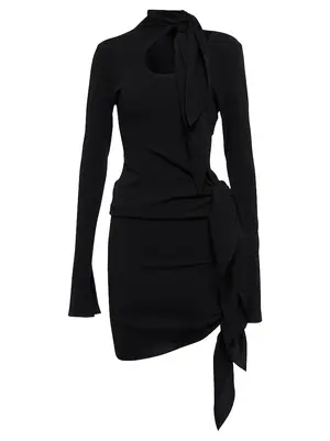 PETAR PETROV Asymmetric Minidress - Black
