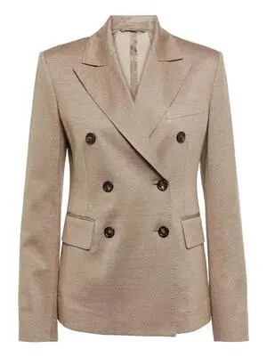 Max Mara Zirlo Double-breasted Blazer - Brown