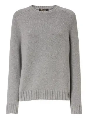 Loro Piana Parksville Cashmere Sweater - Grey