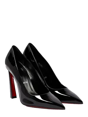 CHRISTIAN LOUBOUTIN Condorapik 100 Patent Leather Pumps - Black