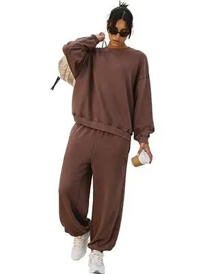Free People All Star Solid Pants - Cocoa