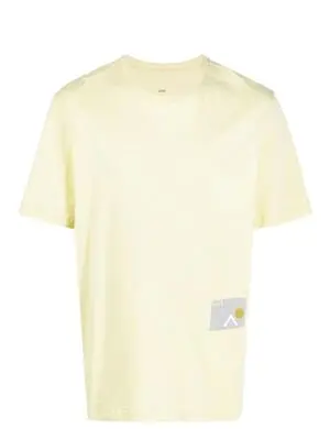 OAMC Photograph-print Short-sleeved T-shirt - Yellow
