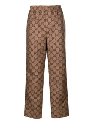 GUCCI GG Ripstop Cropped Trousers