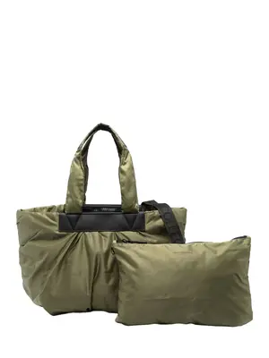 VEECOLLECTIVE Caba Shopper Tote Bag - Green