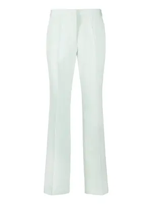 JIL SANDER Pressed-crease Tailored Trousers - Blue