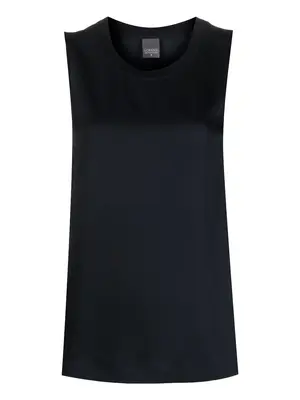 Lorena Antoniazzi Cotton-blend Tank Top - Blue