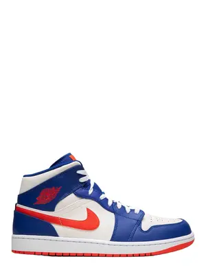 JORDAN Air 1 Mid Knicks Sneakers - White