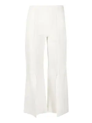 BY MALENE BIRGER Flared High-waist Trousers - Neutrals
