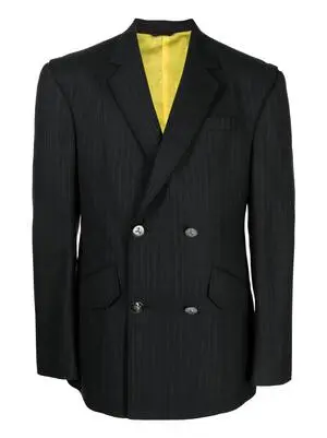 FERRARI Double-breasted Virgin-wool Blazer