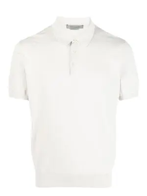 Corneliani Cotton Polo Shirt - Neutrals