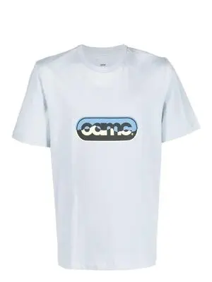 OAMC Logo-print T-shirt - Blue