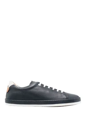 Moma Leather Low-top Sneakers - Blue