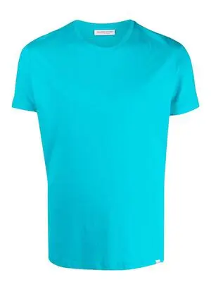 Orlebar Brown Round-neck Short-sleeve T-shirt - Blue
