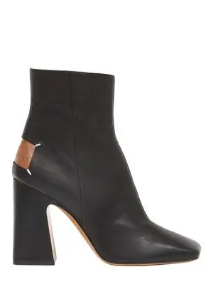 MAISON MARGIELA Décortiqué 100mm Four-stitch Boots - Black
