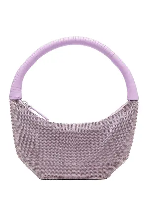 Staud Pepper Crystal-embellished Tote - Purple
