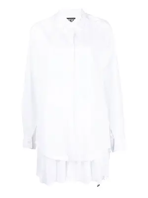 DIESEL® Extra-fabric-detail Shirt - White