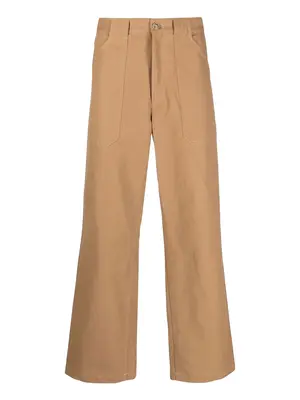 A.p.c. Sidney Straight-leg Trousers - Neutrals
