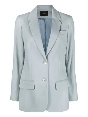 JOSEPH Single-breasted Blazer - Blue