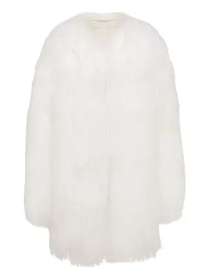 Prada Kidassia Caban Jacket - White