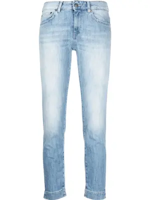 DONDUP DONDUP Straight-Leg Cropped Jeans