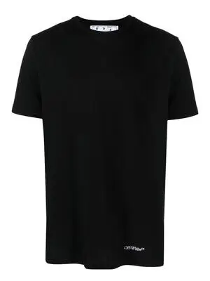 Off-White Scribble Diag Printed T-shirt - Black