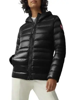 Canada Goose Cypress Packable Hooded Down Puffer Jacket - Black