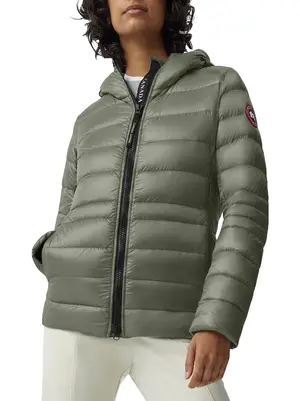 Canada Goose Canada Goose Cypress Packable Hooded Down Puffer Jacket Sagebrush-armoise