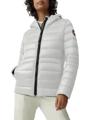 Canada Goose Canada Goose Cypress Packable Hooded Down Puffer Jacket Silverbirch - Bouleau Argente