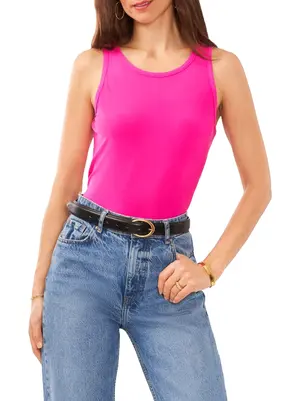 Vince Camuto Vince Camuto Sleeveless Top Wildfire Pink