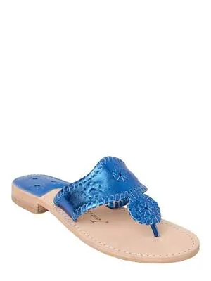 Jack Rogers Jack Rogers Jacks Flat Sandal Deep Sapphire