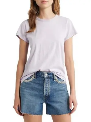 Rag & Bone Rag & Bone Slub Organic Pima Cotton T-Shirt Mstli