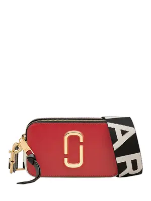 Marc Jacobs Marc Jacobs The Snapshot Crossbody Bag True Red Multi