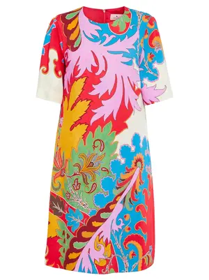 Etro Printed Jersey Minidress - Multicoloured