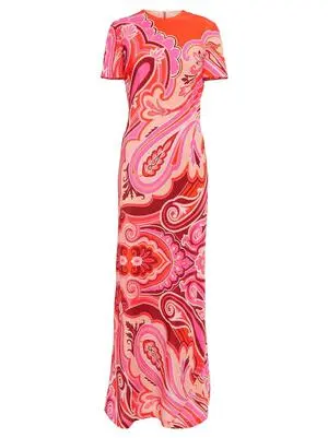 ETRO Etro Printed Silk Gown