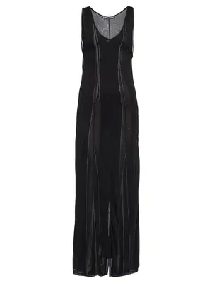 Y/project Sheer Maxi Dress - Black