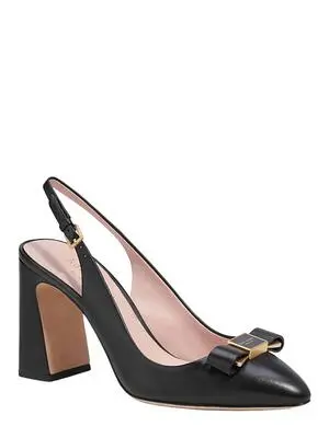 Kate Spade New York Bowdie Slingback Pumps - Black