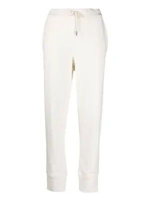 JIL SANDER Tapered Track Pants - White