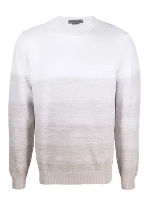 CORNELIANI Corneliani Gradient-Effect Knitted Jumper