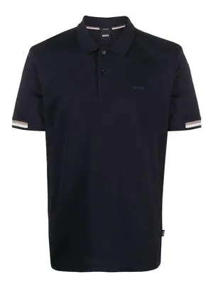 BOSS Short-sleeve Polo Shirt Blue