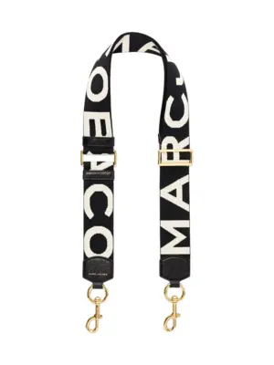 Marc Jacobs Marc Jacobs Logo-Motif Strap Black