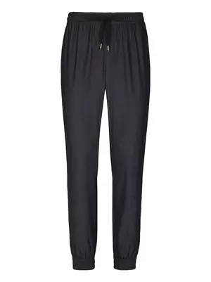 Dolce & Gabbana Virgin Wool Track Pants - Black