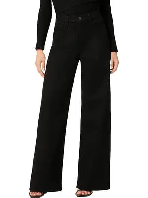 Joe's Jeans The Mia High-rise Wide-leg Jeans - Black