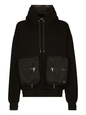 DOLCE & GABBANA Dolce & Gabbana Pouch-Pocket Hooded Jacket