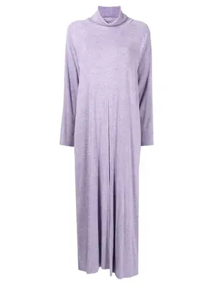 BAMBAH Aswan Knit Maxi Dress - Purple
