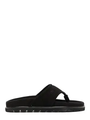 REIKE NEN Platform Thong Sandals - Black