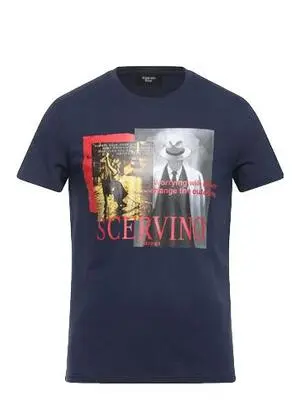 Ermanno Scervino T-shirt Size Cotton, Elastane - Blue