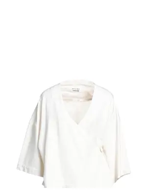 ALESSIA SANTI ALESSIA SANTI Loisirs Fleece Sweatshirt Ivory