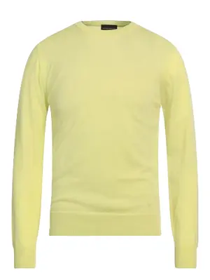 Emporio Armani Lime Virgin Wool Sweater Green