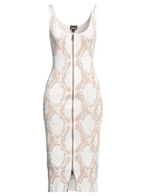 Just Cavalli Midi Dress White